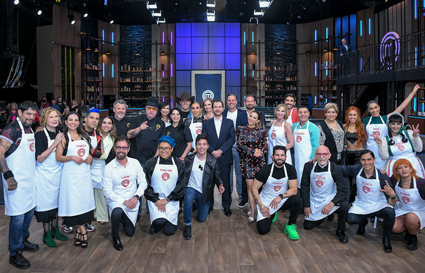 Celebrities, jueces y conductora de 3.ª temporada de MasterChef ...